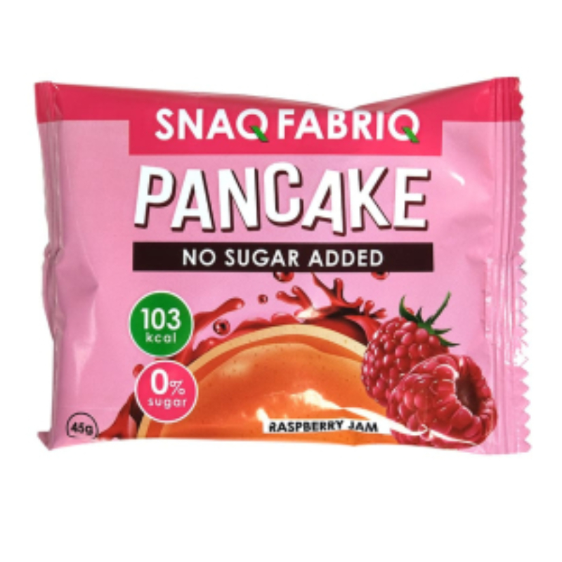 Buy Snaq Fabriq Pancake 45 G 10 Pcs in Box - Raspberry Jam in Dubai ...