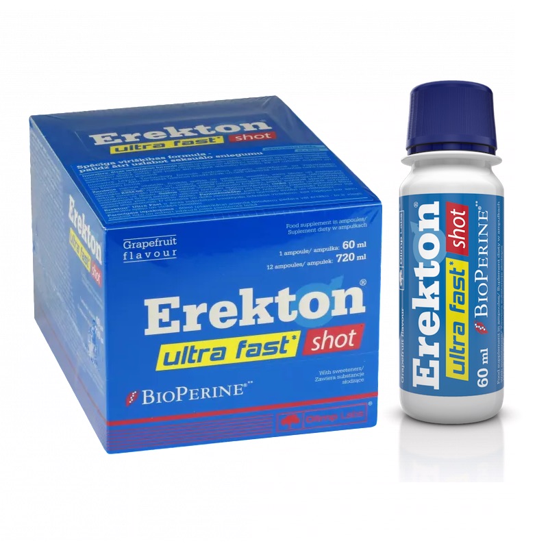 Olimp Erekton Ultra Fast Shot 60ml x 12 Shots Per Box, Dubai, Abu Dhabi, UAE
