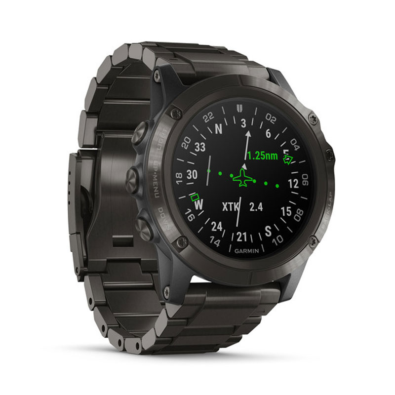Garmin D2 Delta PX 51mm Aviator Watch with DLC Titanium Band (010-01989 ...