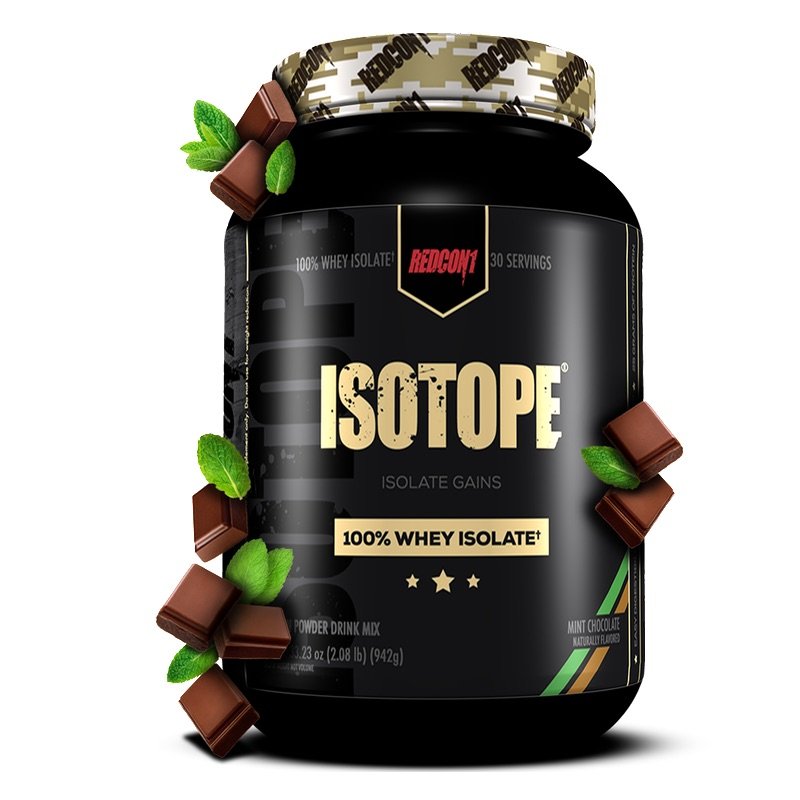 Redcon Whey Protein ISO Tope 5 lbs Mint Chocolate | By REDCON1 ...