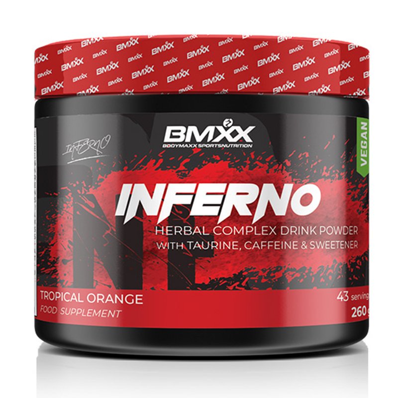 Buy Body Maxx Sports Nutrition Inferno â€“ Thermogenic Fat Burner Formula 260 G - Tropical ...