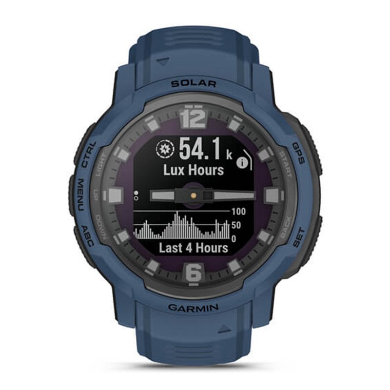 Buy Garmin Instinct Crossover Solar Standard Edition Watch - Tidal Blue ...