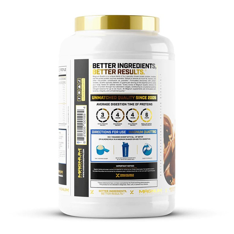 Buy Magnum Quattro Protein Isolate 4 lb - Peanut Butter Cups in Dubai, Abu Dhabi, Sharjah, UAE ...