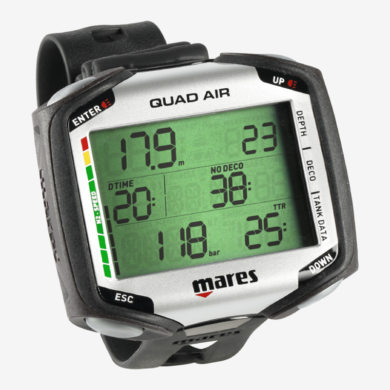Buy Mares Diving Computer Quad Air Black in Dubai, Abu Dhabi, Sharjah ...