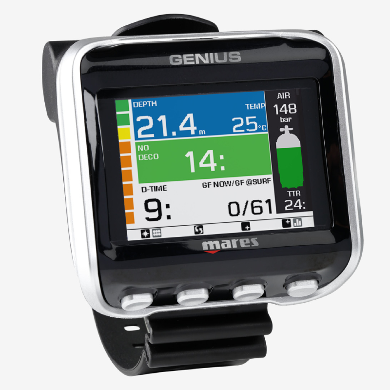 Buy Mares Genius Diving Computer Black/Silver in Dubai, Abu Dhabi ...