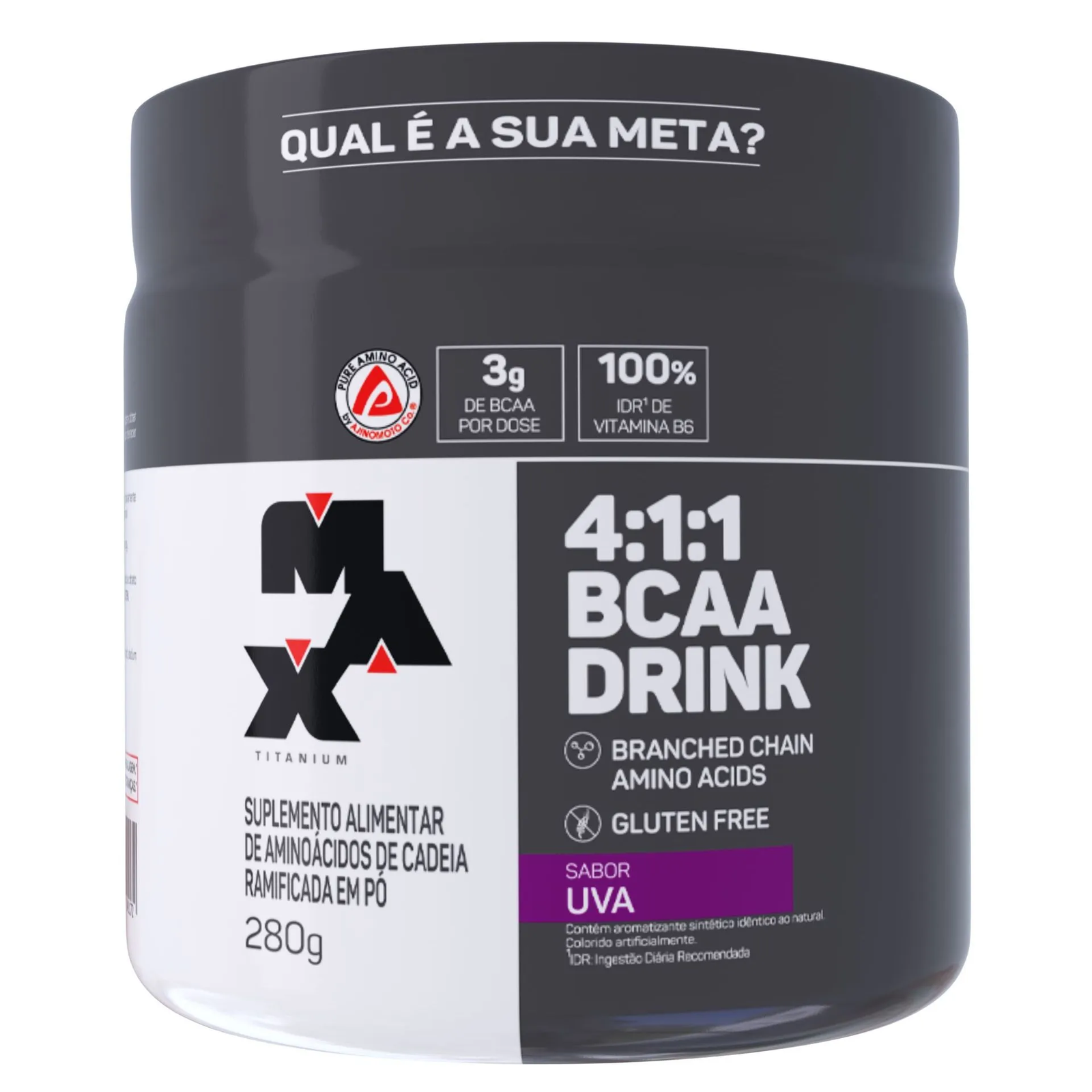 Buy Max Titanium BCAA 4:1:1 Drink 280 G - Grape in Dubai, Abu Dhabi ...