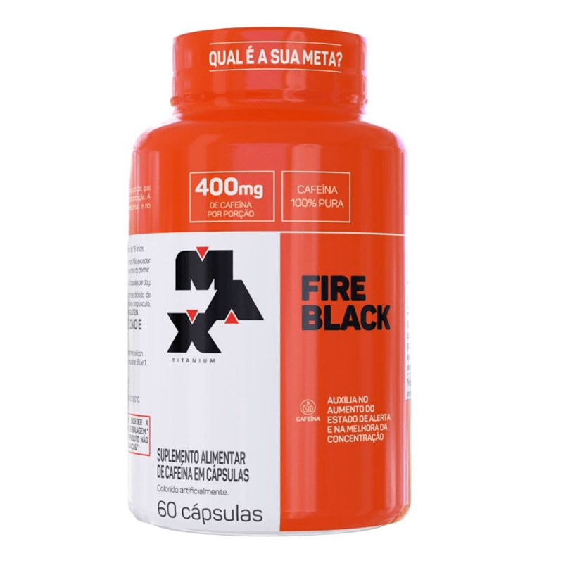Buy Max Titanium Fire Black 400mg 60 Caps in Dubai, Abu Dhabi, Sharjah ...