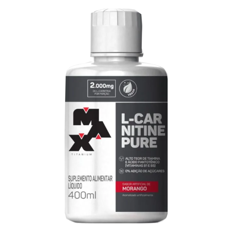 Buy Max Titanium L Carnitine Pure 400ml - Morango in Dubai, Abu Dhabi ...