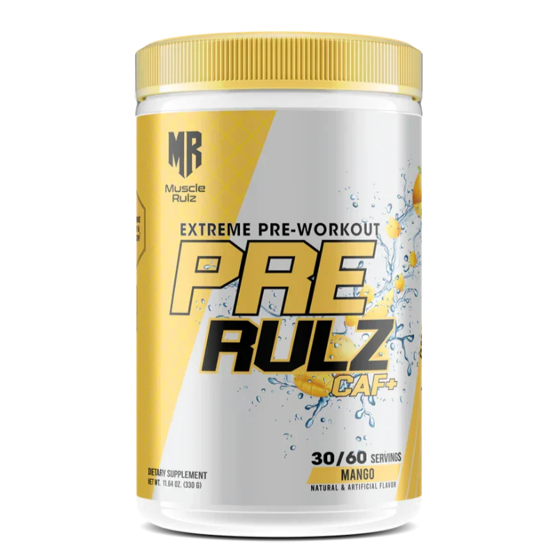 Buy Muscle Rulz Extreme Pre Workout Pre Rulz 330 G - Mango in Dubai, Abu Dhabi, Sharjah, UAE ...