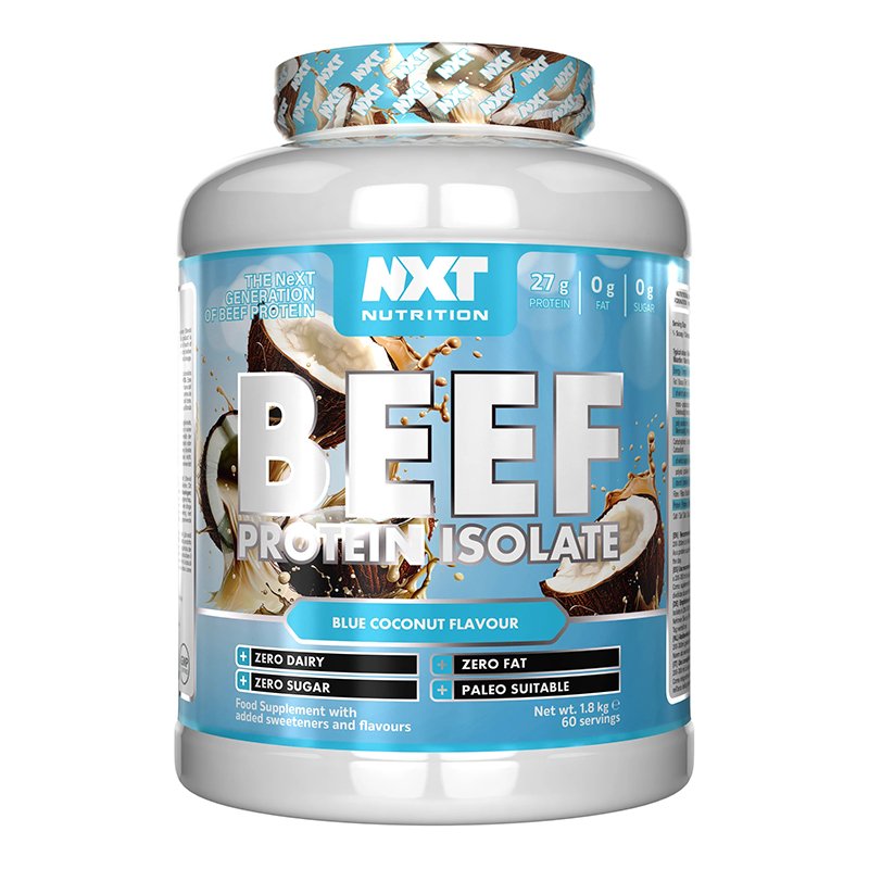 Buy NXT Nutrition Beef Protein Isolate 1.8 Kg - Blue Coconut in Dubai ...