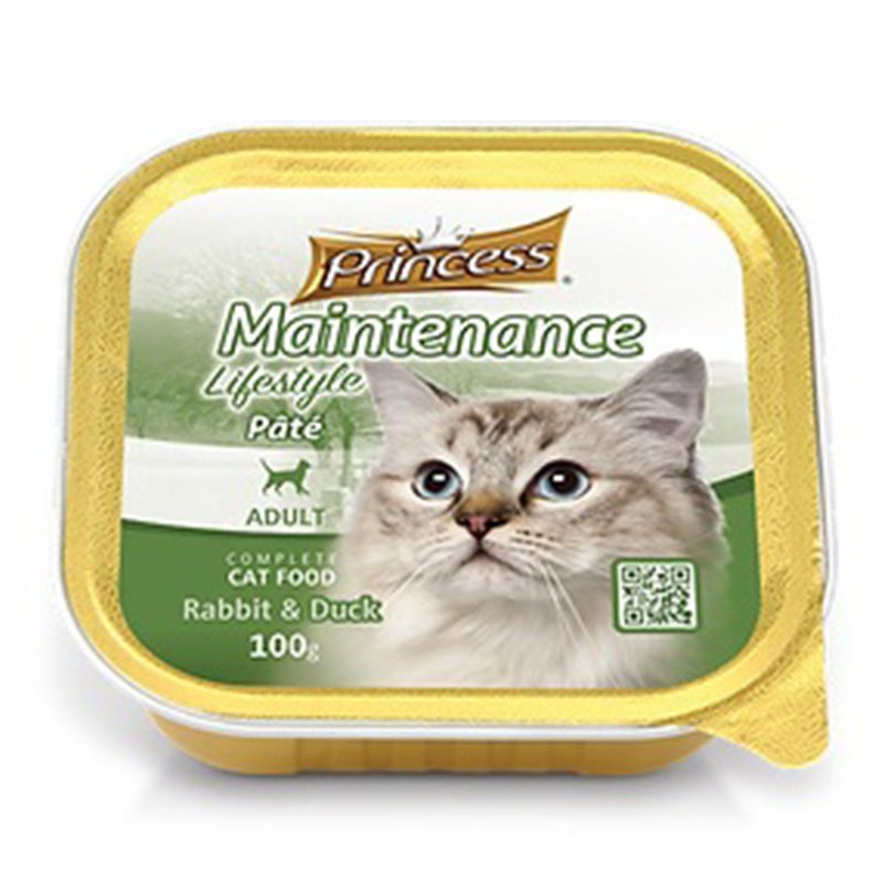 Buy Princess Adult Cat Maintenance Life Style Pate Food Rabbit Duck ...