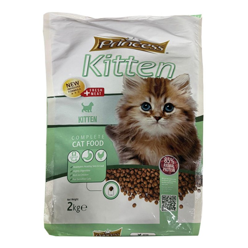 Buy Princess Kitten Cat Dry Food 2Kg in Dubai, Abu Dhabi, Sharjah, UAE ...