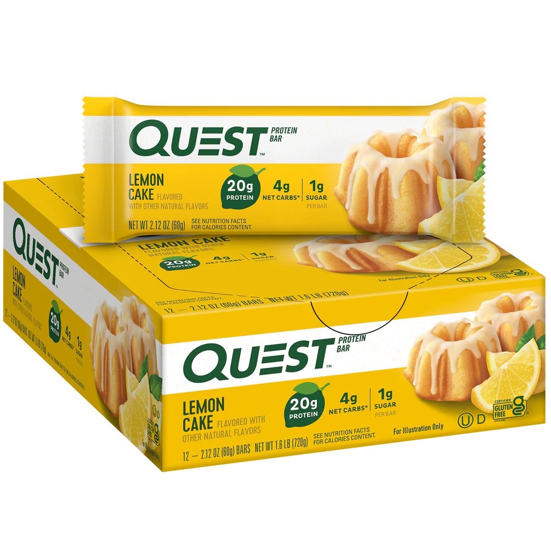 Buy Quest Protein Bars 20 G 12 Pcs in Box - Lemon Cake in Dubai, Abu ...