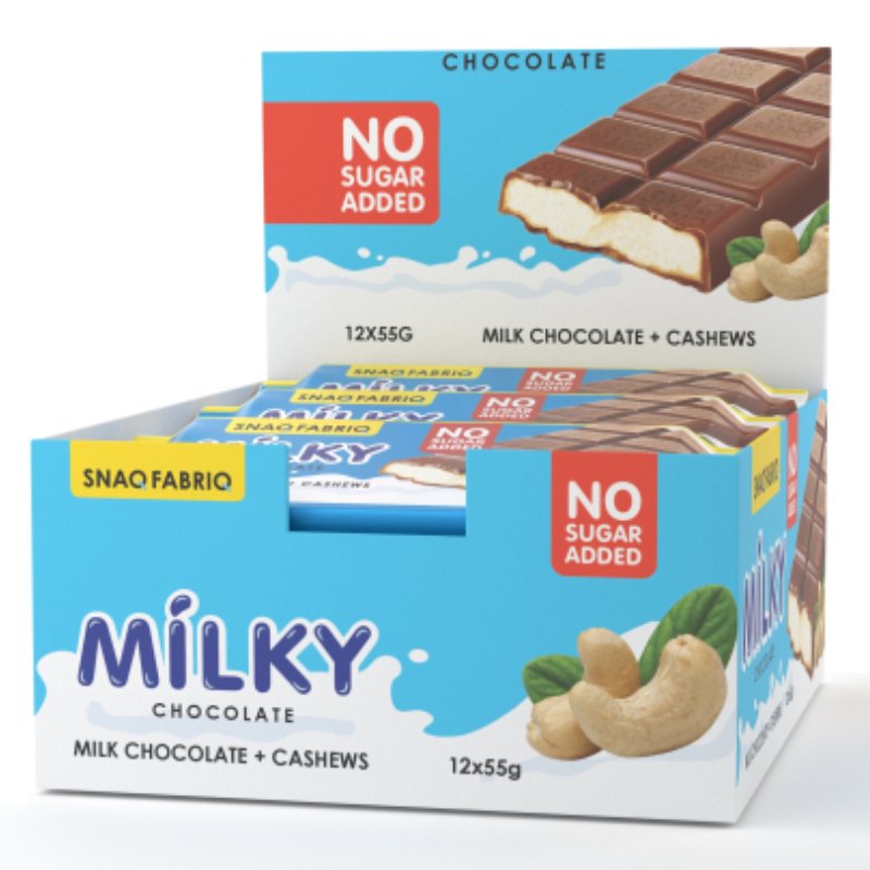 Buy Snaq Fabriq Milk Chocolate with Filling 34 G 12 Pcs in Box - Milk ...