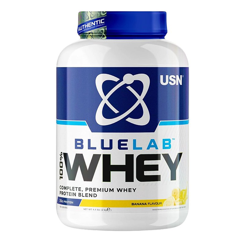 Buy USN Blue Lab 100% Whey Protein 2 Kg - Banana in Dubai, Abu Dhabi ...