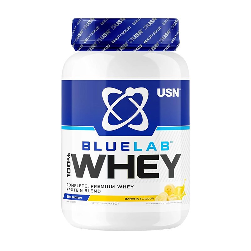 Buy USN Blue Lab 100% Whey Protein 908 G - Banana in Dubai, Abu Dhabi ...