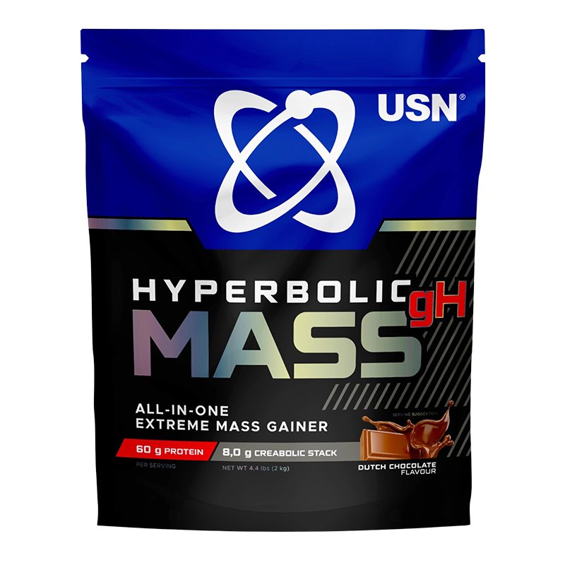 Buy USN Hyperbolic Mass GH 2 Kg - Dutch Chocolate in Dubai, Abu Dhabi ...